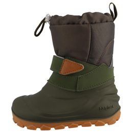 Barfu&szlig;schuh Lurchi "Jan Barefoot", M&auml;dchen, Gr. 35, khaki, braun, Lederimitat, Textil, Schuhe Barfu&szlig;schuh, Barfu&szlig;schuh, Klettboots mit Warmfutter, Gr&ouml;&szlig;enschablone zum Download