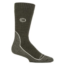 Herren Socken aus Wolle-Mischung mit Polsterung f&uuml;r Wandern und Outdoor-Komfort