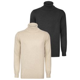 Pullover Rollkragenpullover 2Er-Pack