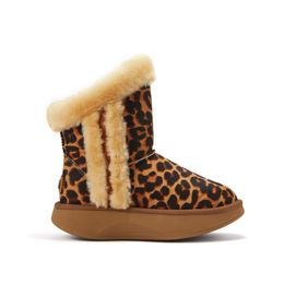 Australia Luxe Penny Leopard Stiefeletten