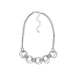 Steuer Modeschmuck Kette Metall Matt Glanz