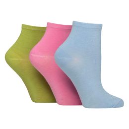 3er-Pack Damen Unisex Bambus Kn&ouml;chelsocken - Weicher atmungsaktiver Komfort f&uuml;r den Alltag