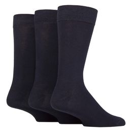 3er-Pack Herren Baumwoll-Socken in uni und gemustert - Weicher, atmungsaktiver Komfort f&uuml;r jeden Tag