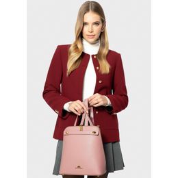 Wittchen Damen-Lederrucksack, trapezf&ouml;rmig, rosa, Naturleder
