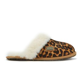 Australia Luxe Geschlossene Leoparden-Hausschuhe