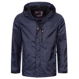 Alessandro Salvarini A. Salvarini Herren Regenjacke AS-323 wasserdicht & leicht mit Kapuze