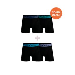MUCHACHOMALO - 2er-Pack + 2er-Pack Boxershorts f&uuml;r Herren - Kombiangebot