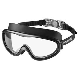 Herren Damen Weitwinkel Anti-Beschlag UV-Schutz Schwimmbrille