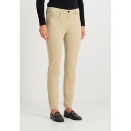 Twigie Farbenfrohe Shape-On Gerade Jeans | Kitt