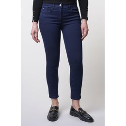 Twigie Shape-On Skinny-Ankle-Jeans | Blau Schwarz
