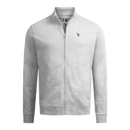 U.S. Polo Assn. Herren Sweatjacke USKiian aus Baumwolle mit Rei&szlig;verschluss