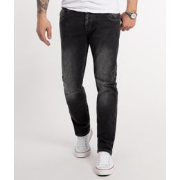 Rock Creek Jeans Straight Cut Dunkelgrau