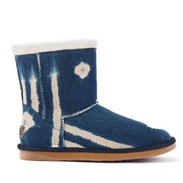 Australia Luxe Heritage Short Indigo Ankle Boots