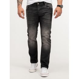 Lorenzo Loren Jeans Schwarz