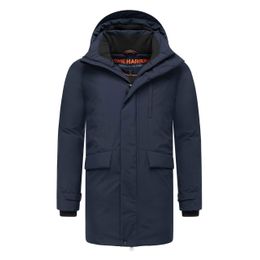 Stone Harbour Herren Winterjacke Emriis mit Fleecefutter & Kapuze