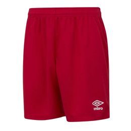 Umbro - "Club" Shorts f&uuml;r Herren (Zinnoberrot)