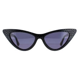 Guess Cat Eye Damen Gl&auml;nzend Schwarz Rauchen GU7810