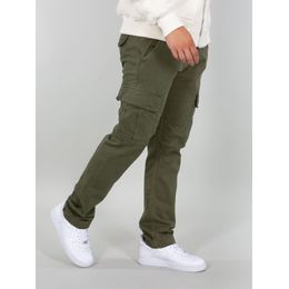 Alpha Industries Herren Agent Slim Cargo-Hose in Olivgr&uuml;n