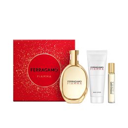 Salvatore Ferragamo Fiamma 3-teiliger Koffer 3 pz