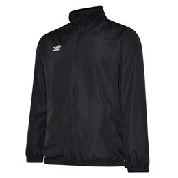 Umbro Herren Club Essential Light Wasserdichte Jacke (Schwarz)