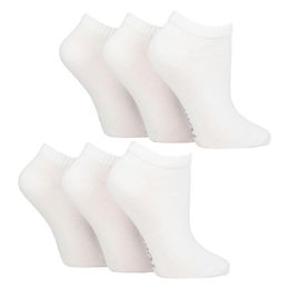 6er-Pack Damen Schlichte Sportsocken - Bequeme Alltagssocken f&uuml;r den Kn&ouml;chel