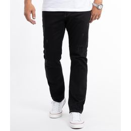 Rock Creek Jeans Straight Cut Schwarz