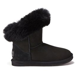 Australia Luxe Foxy Xtra Short Schwarze Stiefel