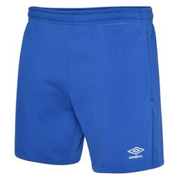 Umbro Herren Club Freizeit Shorts (K&ouml;nigsblau/Wei&szlig;)
