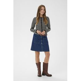 Saint Tropez Strickjacke MilaSZ Strickjacke Gerade Passform