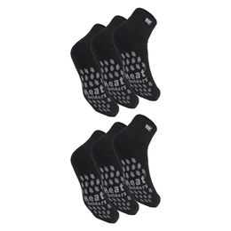 Heat Holders 6 Paar Herren 2,3 TOG rutschfeste niedrige Thermo-Socken f&uuml;r Kn&ouml;chel
