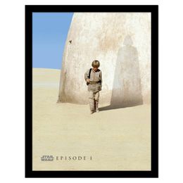 Star Wars - Gerahmtes Poster "Episode I" (Bunt)