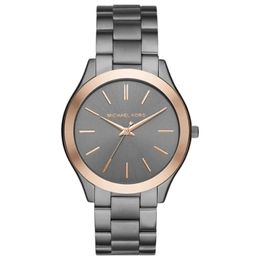 Michael Kors MK8576 Slim Runway Unisex 44 mm Gunmetal Uhr