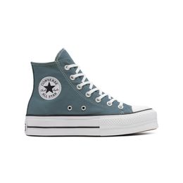Converse MODE SCHUHE DAMEN CHUCK TAYLOR ALL STAR LIFT PLATTFORM GR&Uuml;N