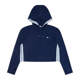 Ellesse - "Neise" Kapuzenpullover f&uuml;r Damen, kurz geschnitten (Marine)