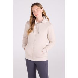 Mountain Warehouse - "Dalton" Hoodie mit durchgehendem Rei&szlig;verschluss Sherpa-Futter f&uuml;r Damen (Hellbeige)