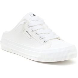 Rocket Dog Cheery Mule Canvas Textil Damen Wei&szlig;e Mules