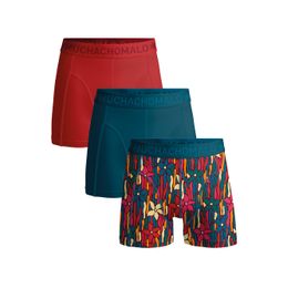 MUCHACHOMALO Herren Boxer Shorts - 3er Pack - Herren Unterw&auml;sche