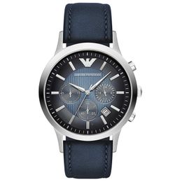 Emporio Armani Herrenuhr Quartz Silber