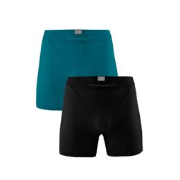 MUCHACHOMALO Herren Pima Baumwolle Boxer Shorts - 2er Pack - Herren Unterw&auml;sche