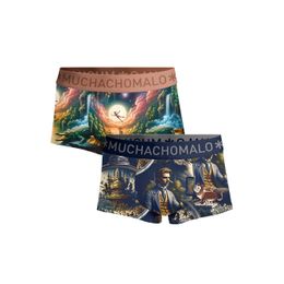 MUCHACHOMALO Herren Boxer Shorts - 2er Pack - Herren Unterw&auml;sche