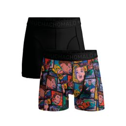 MUCHACHOMALO Herren Boxer Shorts - 2er Pack - Herren Unterw&auml;sche