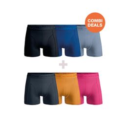 MUCHACHOMALO Herren Boxershorts &ndash; 3+3 St&uuml;ck &ndash; Herren Unterhosen