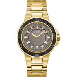 Guess Herrenuhr Quartz Gold