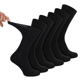 6er Pack Herren Diabetes Sportsocken | Atmungsaktive, nicht einschn&uuml;rende Komfortsocken