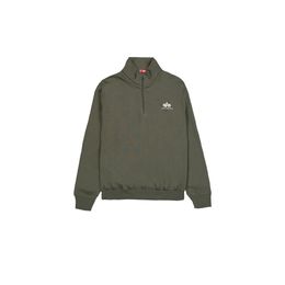 Alpha Industries Half Zip Small Logo Sweatshirt