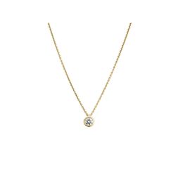 Lyomi Collier 585/- Gelbgold 1 synth. Diam. 0,25 ct.