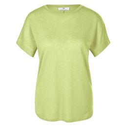 Peter Hahn - Rundhals-Shirt, gr&uuml;n, Gr. 44 / L - Lyocell