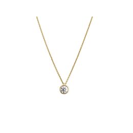 Lyomi Collier 585/- Gelbgold 1 synth. Diam. 0,50 ct.