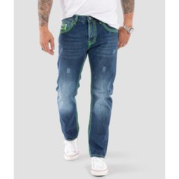 Rock Creek Jeans Blau