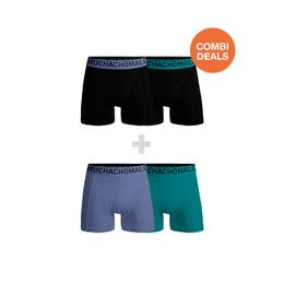 MUCHACHOMALO - 2er-Pack + 2er-Pack Boxershorts f&uuml;r Herren - Kombi-Deal
